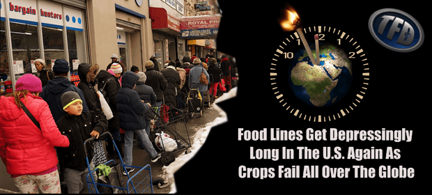 Food Lines Get Depressingly Long In The U.S. Again As Crops Fail All ...
