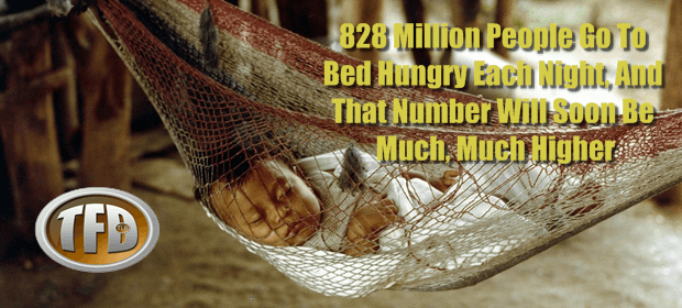 828 Million People Go To Bed Hungry Each Night, And That Number Will ...